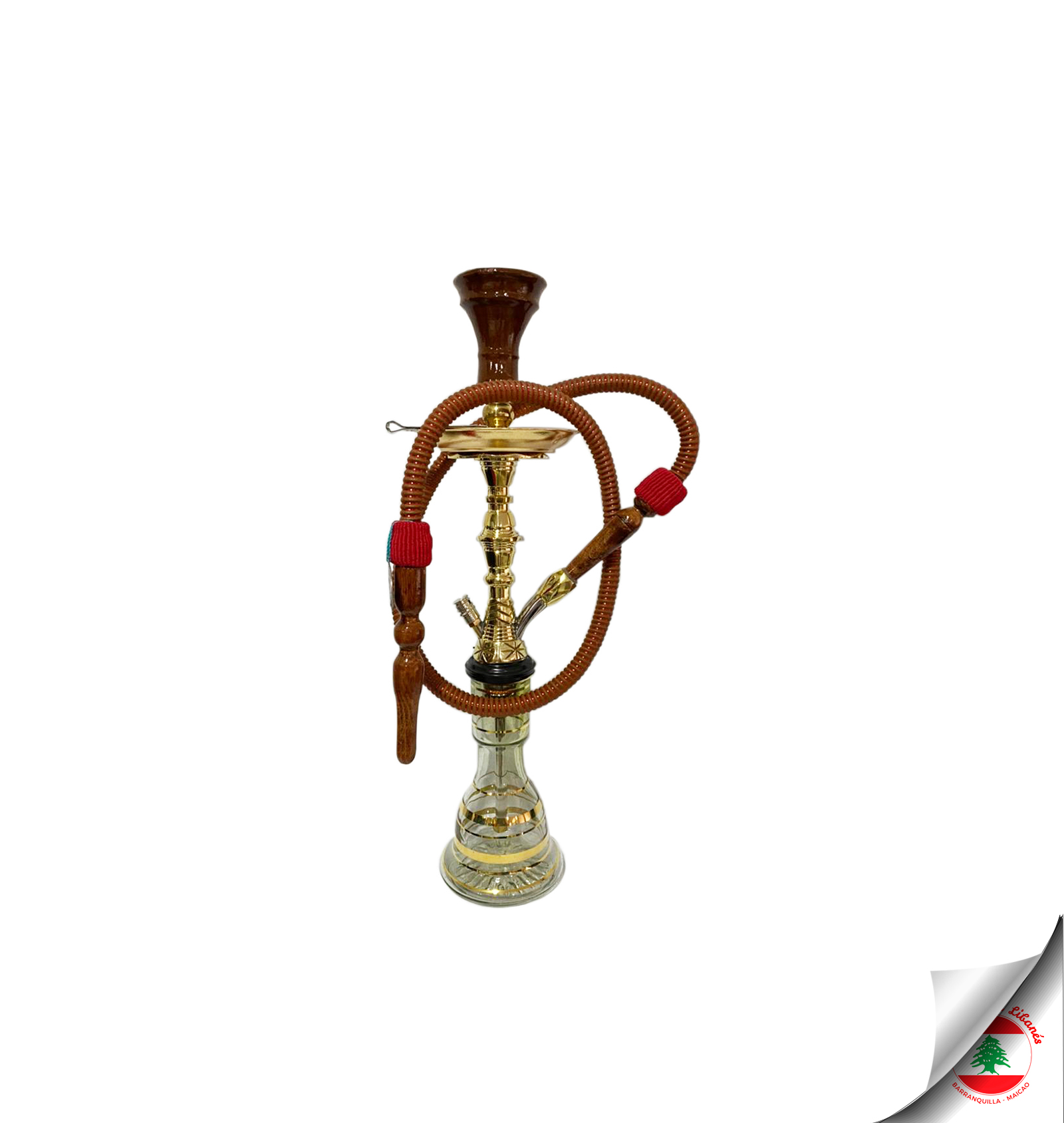 Narguile Khalil Maamoon Mini Shamadan 46 cm | Delikatessen Libanés