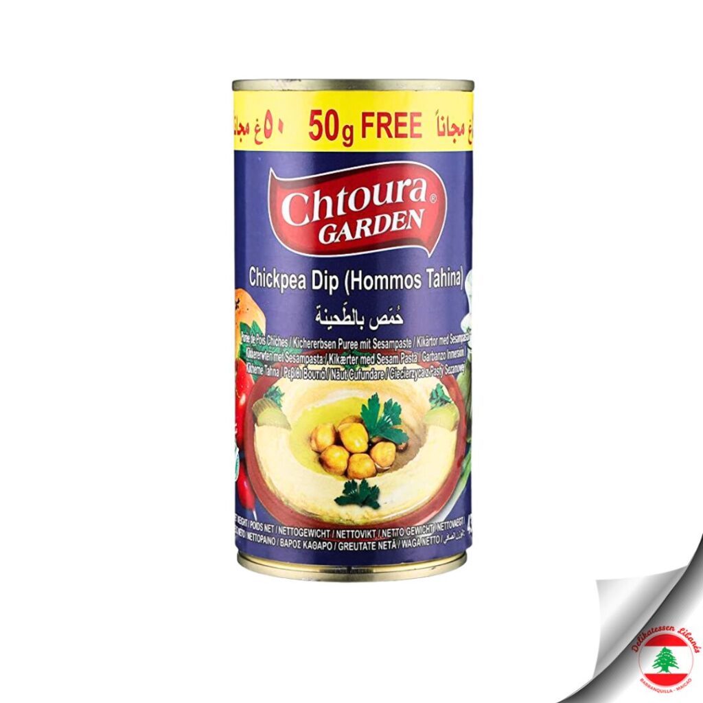 Chtoura Garden Chickpea Dip (Hummus Tahina) 380 g | Delikatessen Libanés