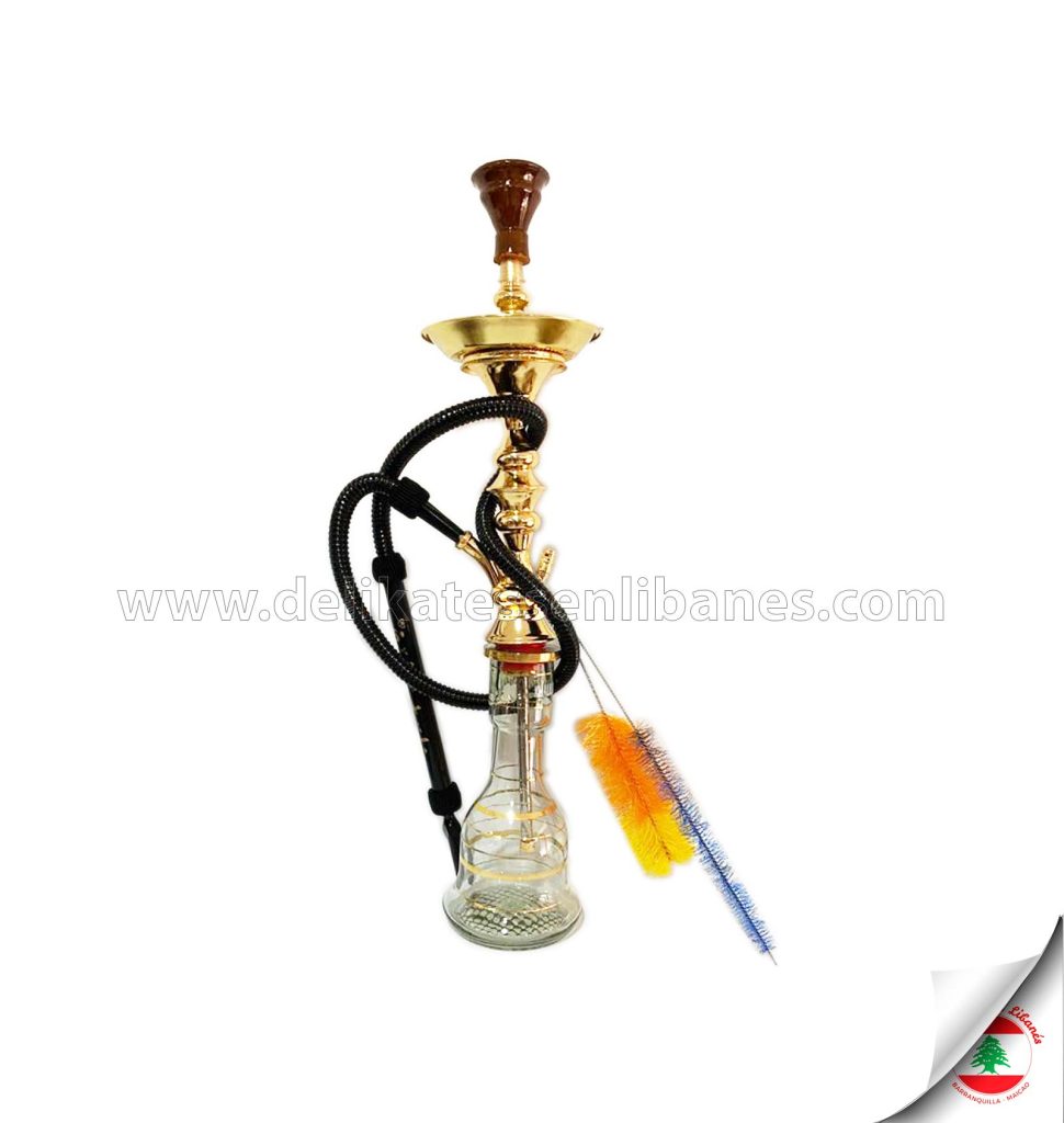 Narguile Khalil Maamoon Shareef Short Hookah 76 cm | Delikatessen Libanés