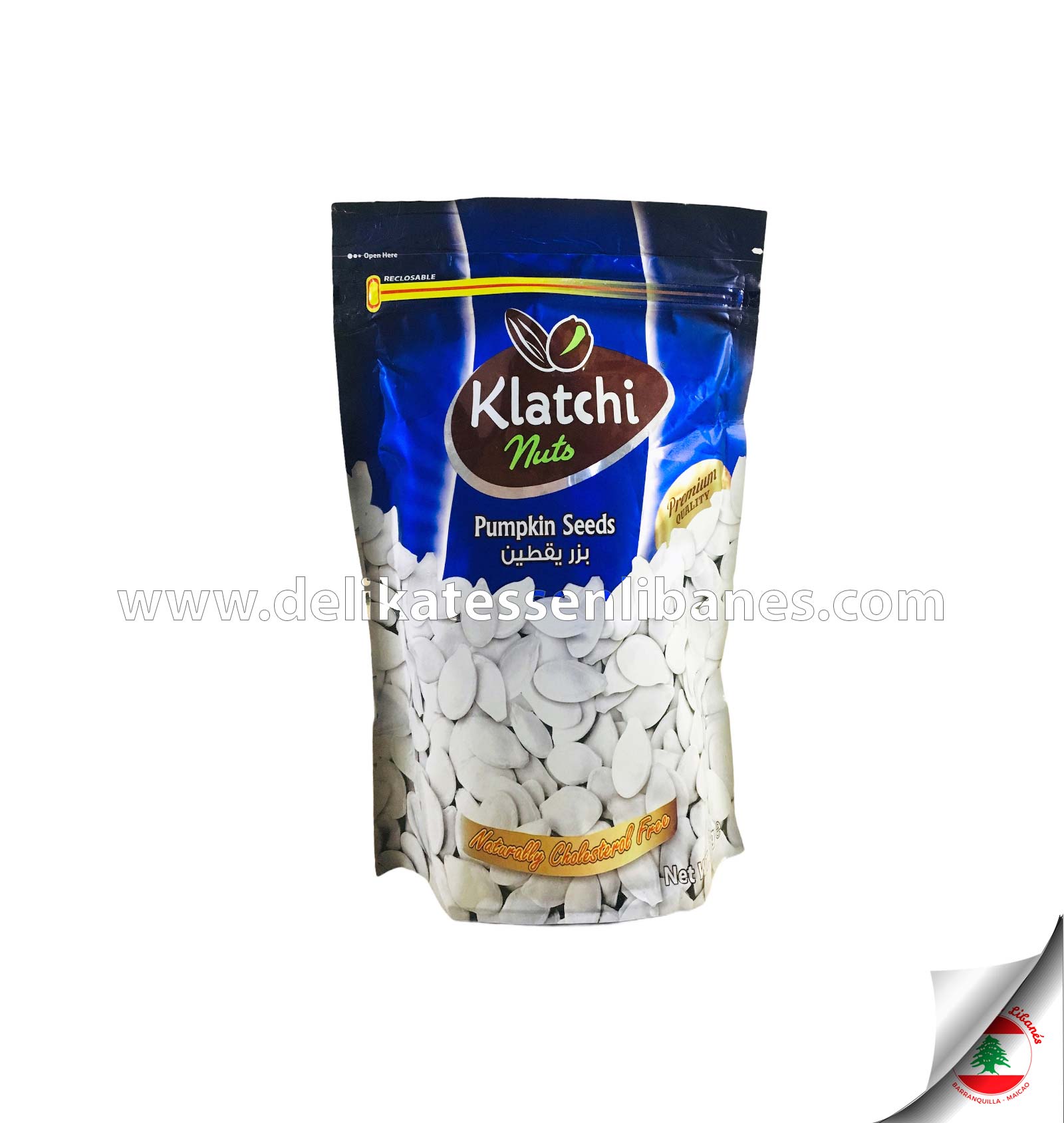 Klatchi Nuts Pumpkin Seeds 225 g | Delikatessen Libanés