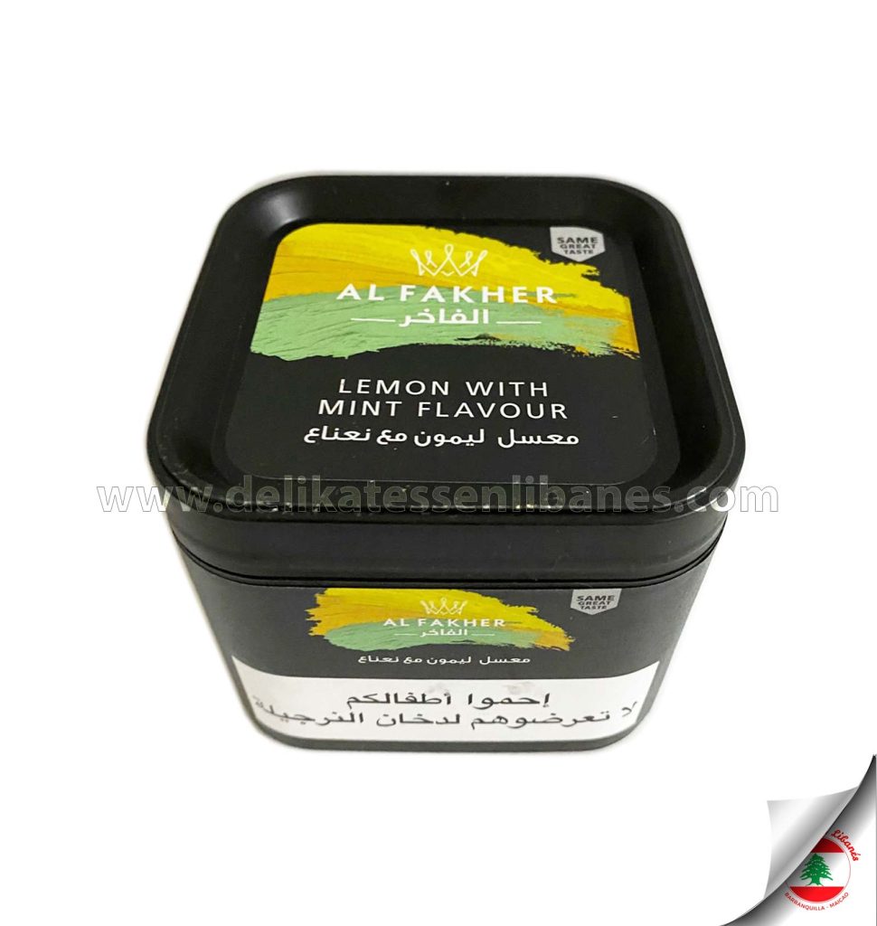 Al Fakher Lemon with Mint Flavour 250g | Delikatessen Libanés