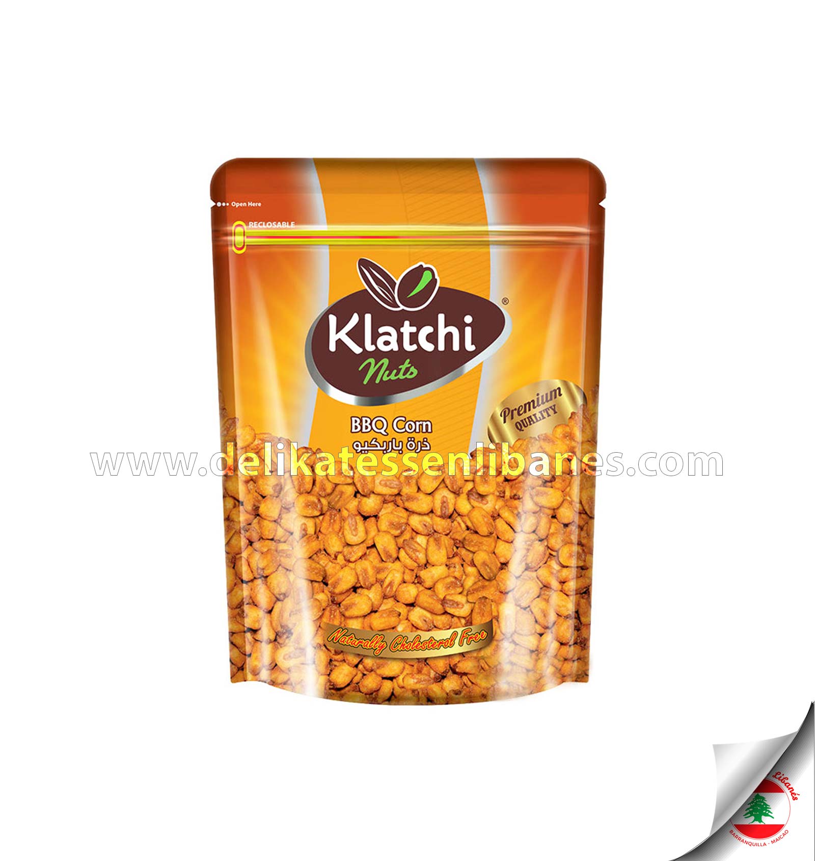 Klatchi Nuts BBQ Corn 200 g | Delikatessen Libanés
