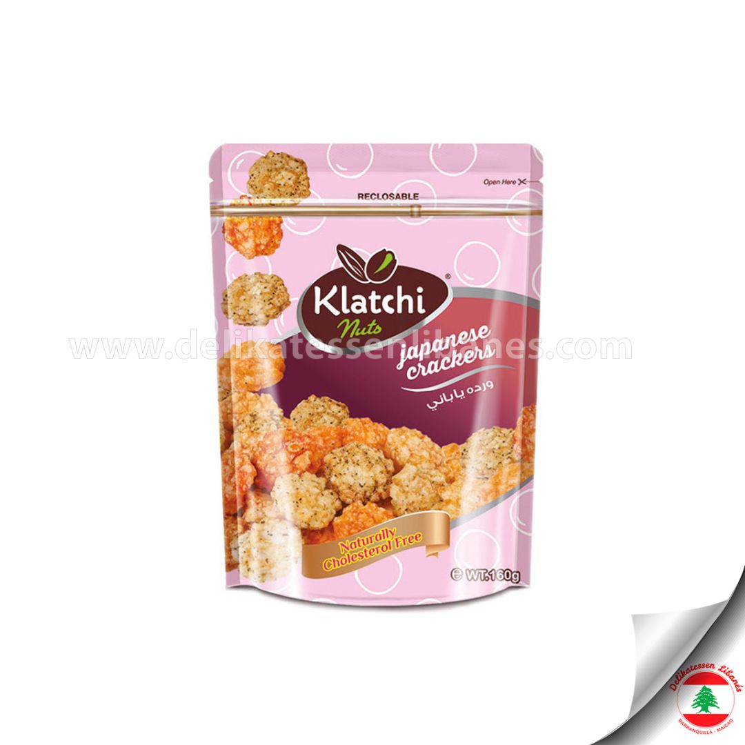 Klatchi Japanese Crackers 160 g | Delikatessen Libanés