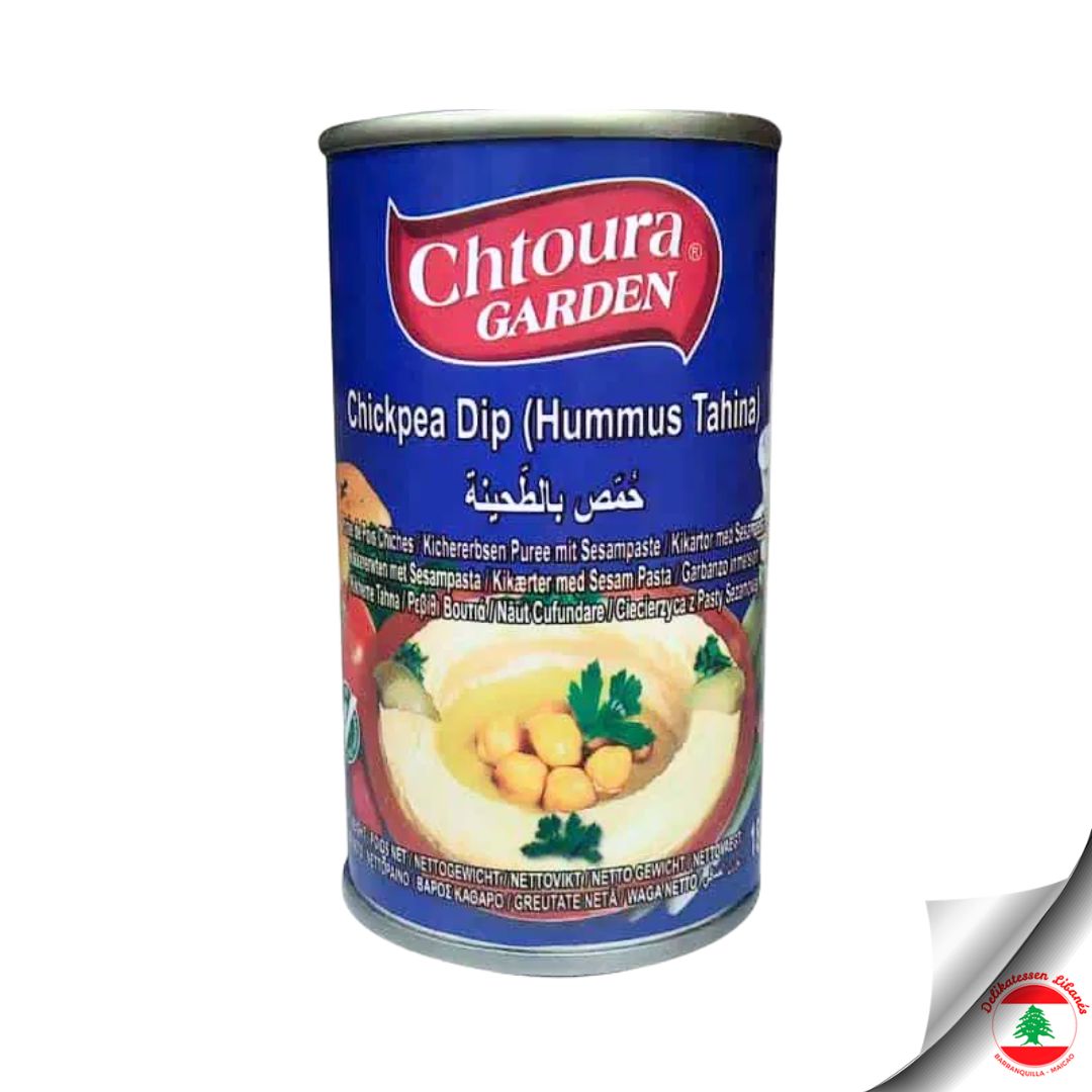 Chtoura Garden Chickpea Dip (Hommos Tahina) 380 g | Delikatessen Libanés